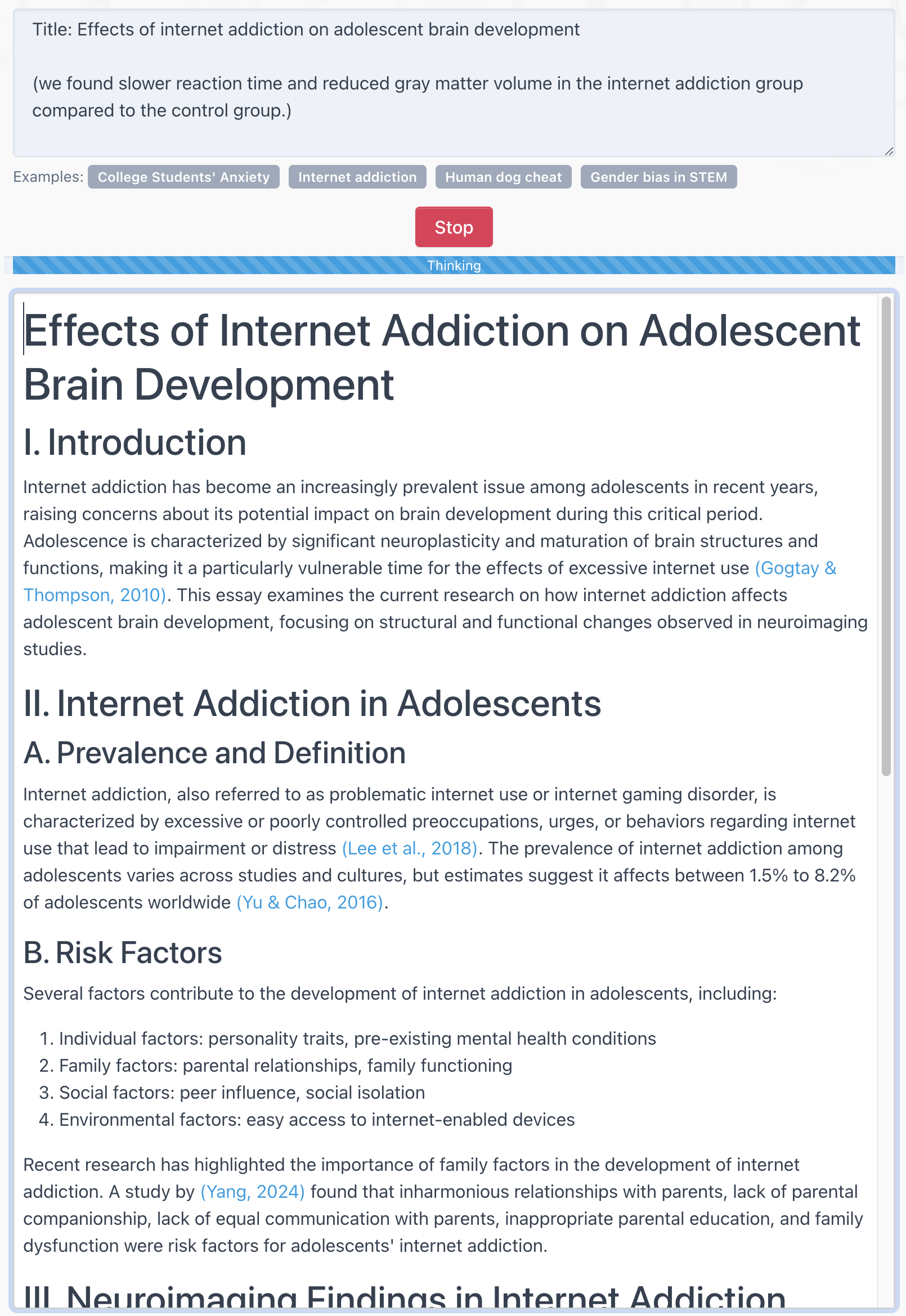 AI Paper - Stork, Powerful AI helping you write papers